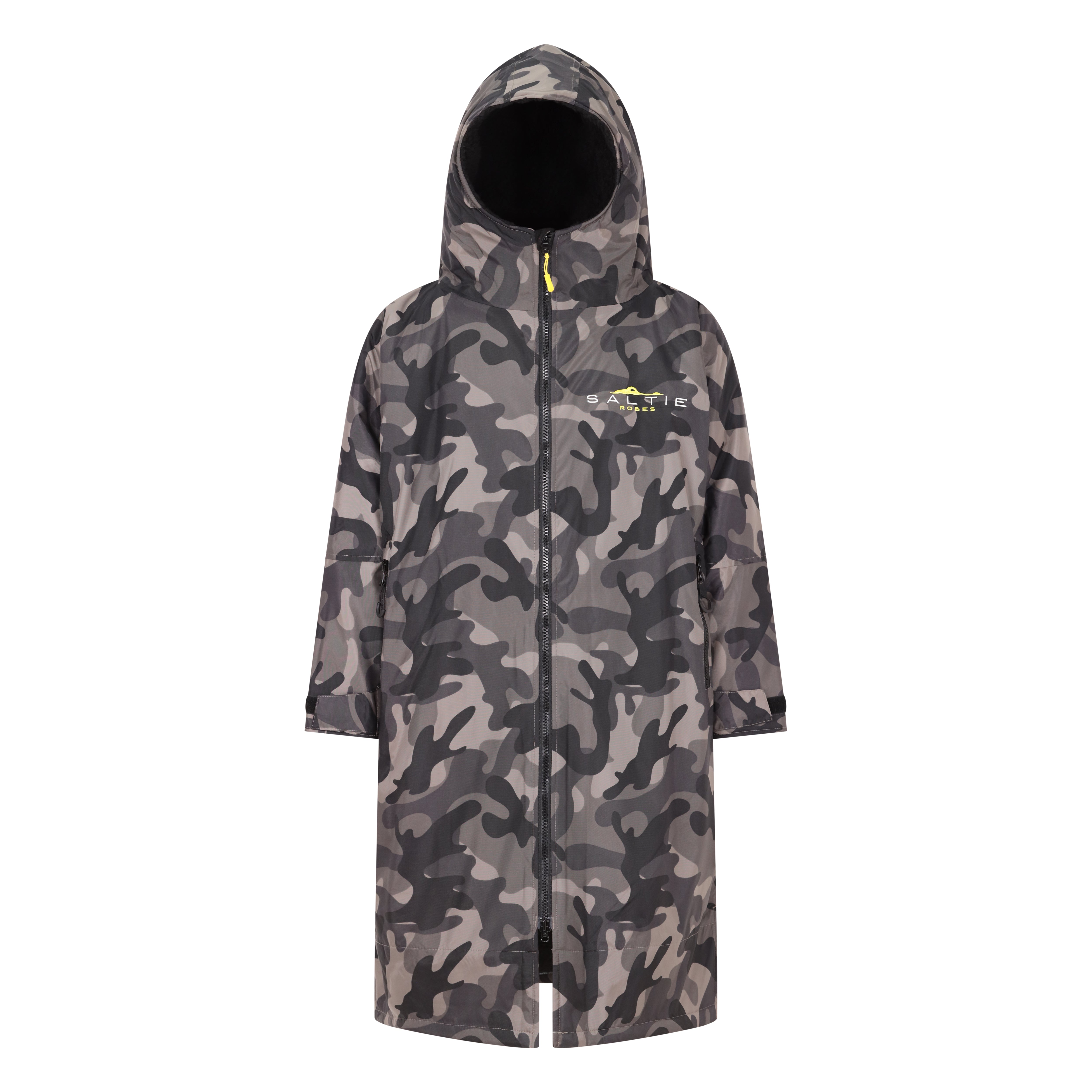 Saltie Elite Changing Robe - Storm Camo/Black – Caramarine